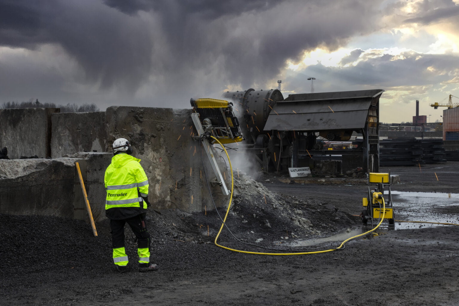 Professional wall saws - Pentruder